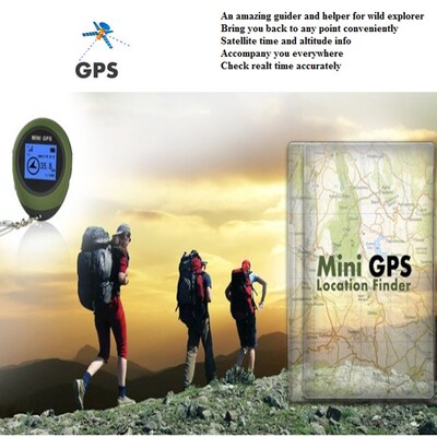 New Mini Handheld GPS Navigation Receiver Location Finder US