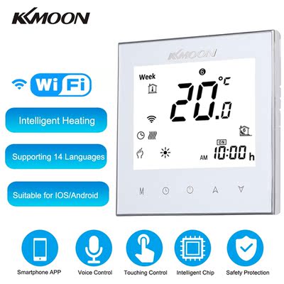 KKmoon Thermostats Digital Water Heating Thermostat Energy S