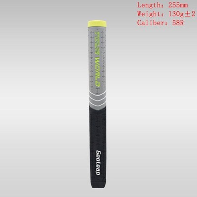 Golf putter grip rubber pistol contour three colors two size