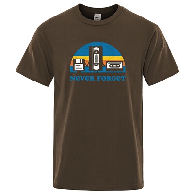 Novelty Funny Tops Never Forget Sarcastic Graphic Music T Sh