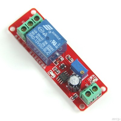 New DC 12V Delay Timer Switch Adjustable Module 0 to 10 Seco