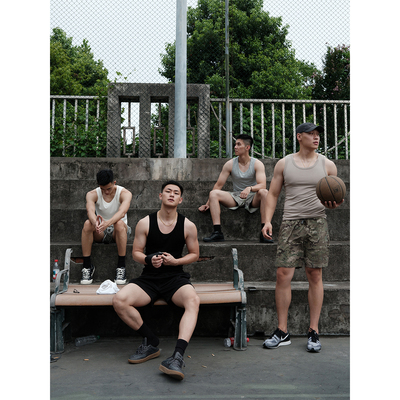 GTAL美式口粮凉感透气速干背心