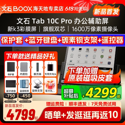 【送原装磁吸皮套】文石BOOX Tab10C Pro tab10cpro护眼彩墨平板快刷电纸书阅读器墨水屏电子书办公本
