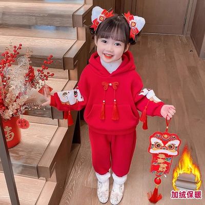 女童中国风新款秋冬季女宝宝时尚