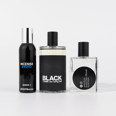 京都香樟木绿心奇迹之木神奇沉香蓝檀酷黑香水小样微笑的二大爷