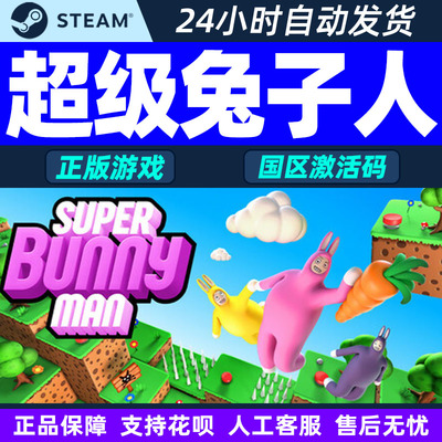 Steam 超级兔子人 Super Bunny Man 国区激活码CDK