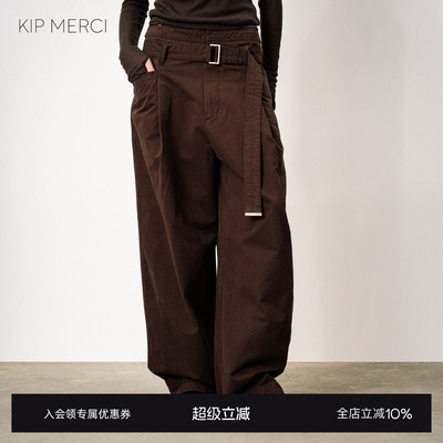 KipMarket腰带休闲长裤