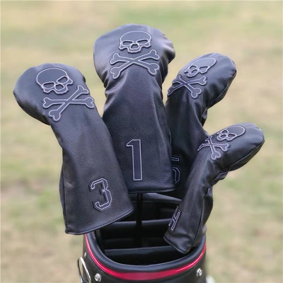 SKULL Golf Woods Headcovers  Covers For Driver Fairway Putte