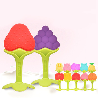 1pcs Attention Baby Teether Safe Toys Toddle Banana Teething