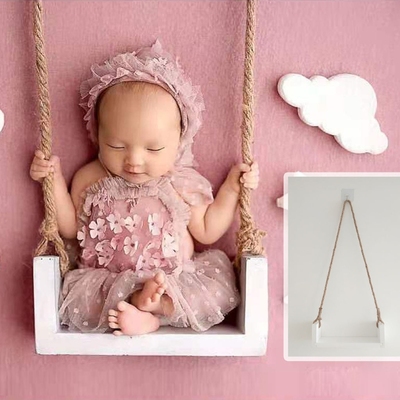 Newborn Photography Props Pictures Swing Seats with Beautifu
