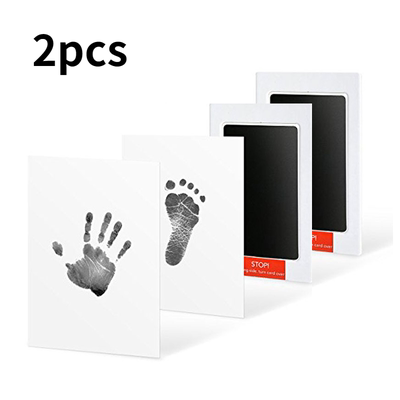 2 Packs Baby Care Non-Toxic Baby Handprint Imprint Kit Baby