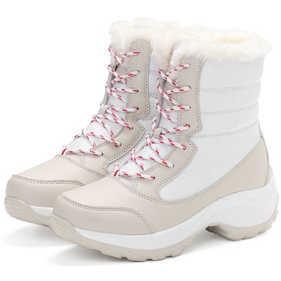 Women Boots White Winter Shoes For Women Ankle Boots Super W
