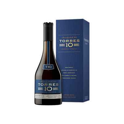 TORRES桃乐丝 十年双桶白兰地700mL 38度进口洋酒