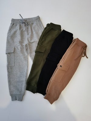 儿童春秋线圈皮筋运动休闲长裤