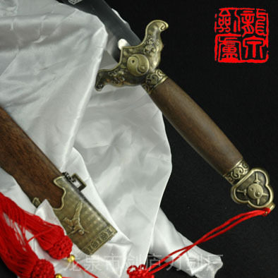 武术太极剑 入门版 龙泉剑庐出品 男女通用 健身器械 晨练 不