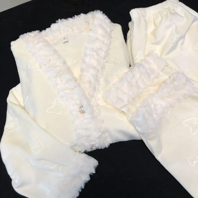 印像家女装若菲店蝴蝶压花家居服