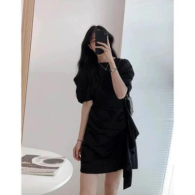 夏季2025新款高级感气质中长裙