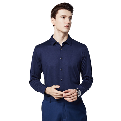 佛朗尼齐拉专柜长袖翻领衬衣