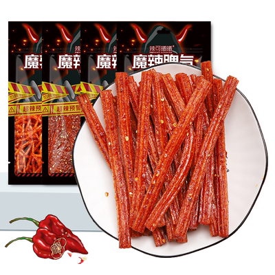 辣可曦曦火药脾气爆辣魔辣魔芋干