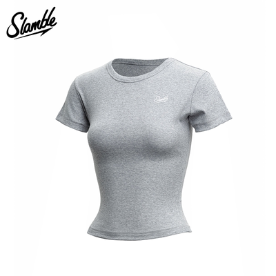 SLAMBLE短袖女凉感修身辣妹