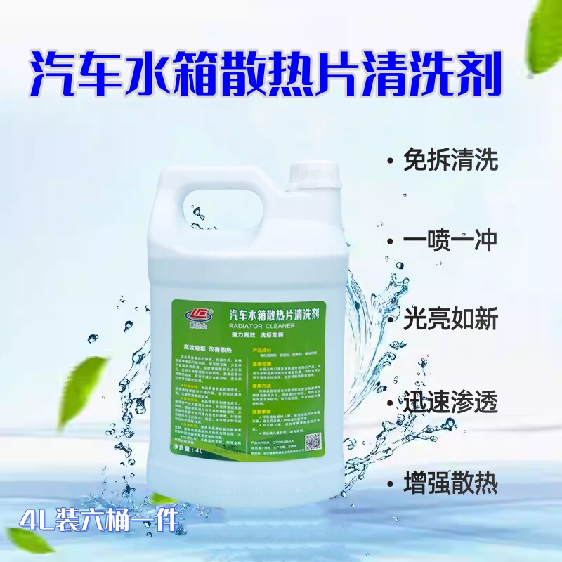 汽车水箱散热片清洗剂强力清理灰尘除油免拆清洁防高温弗兰士整箱