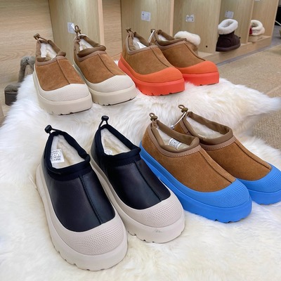 雪地靴女款2025新款厚底羊皮毛