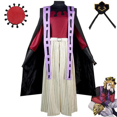 鬼灭之刃童磨cos服 上弦之贰万世极乐教教祖cosplay服