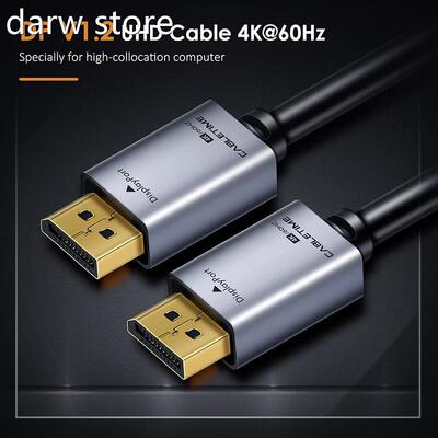 CABLETI1M.E Di spla0yPort Cable 8K 4K 6HzMale to DP12 DP1.4