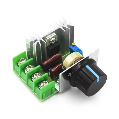 AC 220V 2000W SCR Voltage Regulator Dimming Dimmers Speed Co