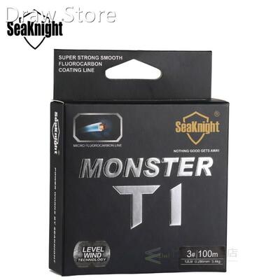 2019 New Arrival MONSTER T1 100M Fluorocarbon Fishing Line 1