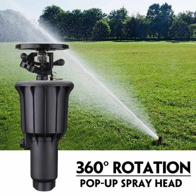 1/2 3/4 inch Pop-up Spray Head Garden Sprinkler Auto Rotatin
