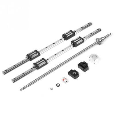 2pcs/Lot HGR20-1000mm Linear Guide Rail & 1pc RM1605-1000mm