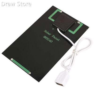 5W 5V Solar Panel Battery Charger DIY Solar Module with USB