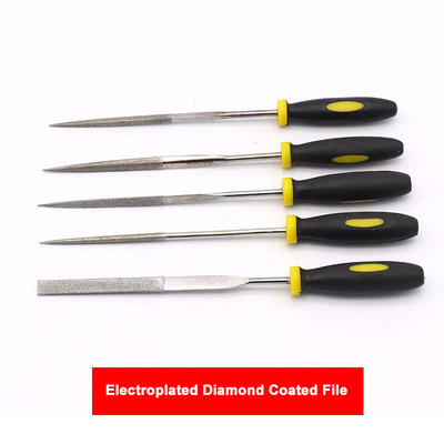 Electroplated Diamond Coated File Filing Cutting Carbide Wat