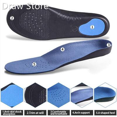 Orthotic Insoles Arch Support for feet Height 3cm High Qual