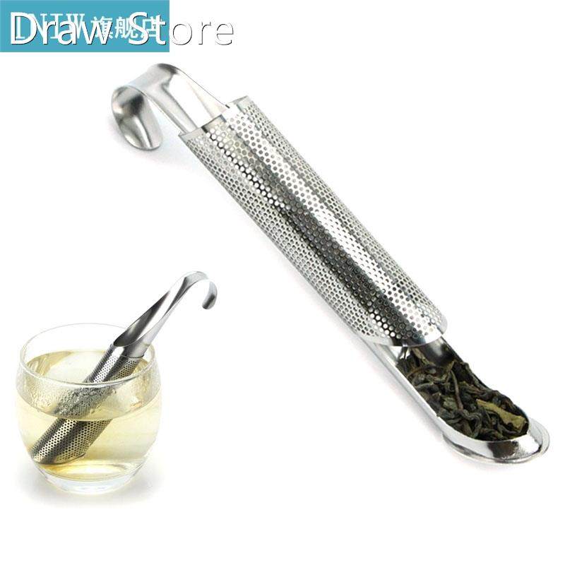 Creative Stainless Steel Mesh Tea Strainer New Portable Ori_虎窝淘