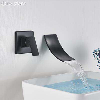 Selensen Basin Faucet Black Bath1room MixeMr Tap eckD ounted
