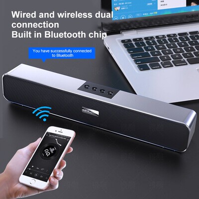 Home Theater Surround Subwoofer LED TV Sound Bar Wireless Bl