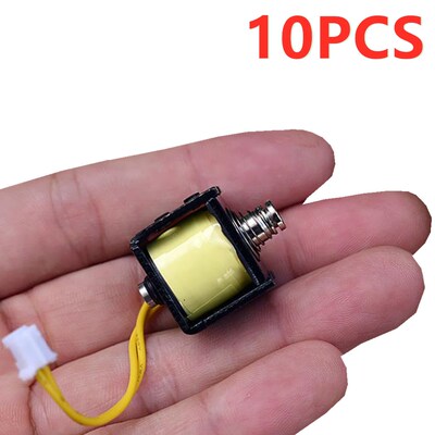 10PCS/LOT Through Push-pull Electromagnet DC12V-24V Frame ty