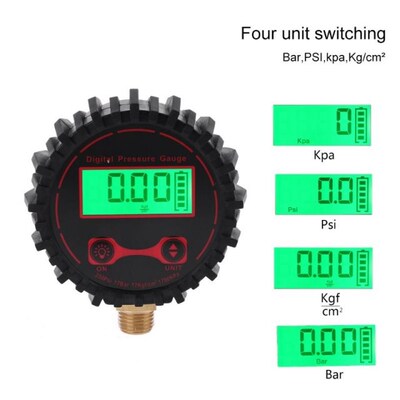 Car Truck 0-250 PSI Digital Tire Pressure Guage 1/4