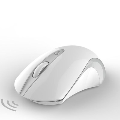 Portable 2.4G Wireless Mouse Slient Button Optical Mice Anti