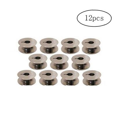 12 Sewing Maching Metal Bobbins Wire Reel Bobbins Spool 适用