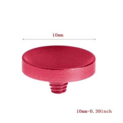 4PCS 10mm Concave Shutter Release Button Metal For Fuji X100