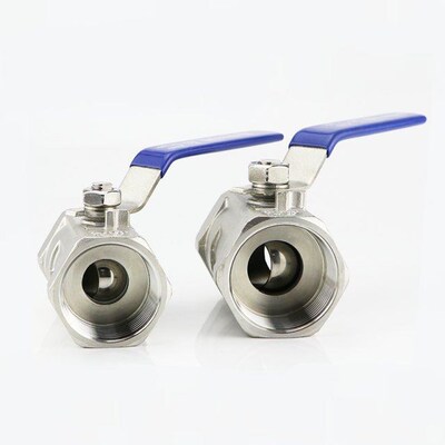 Stainless Steel BallValve SS304 1pc  Ball Valve  1/4