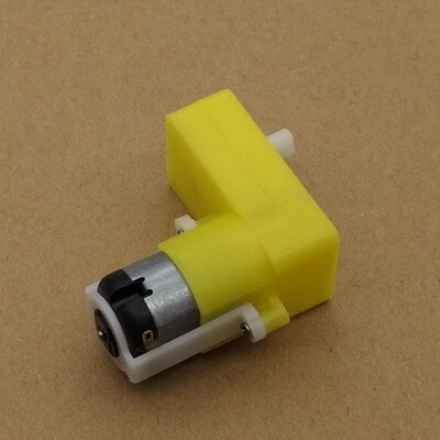 6V Bend of uniaxial Gear Motor TT deceleration motor Gearbox