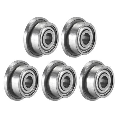 5pcs F692ZZ Flange Ball Bearing 2x6x3mm Double Metal Shielde