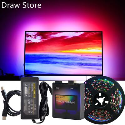 Ambilight SB LED Strip ws2812b 5050 RGB Flexible LED Light D