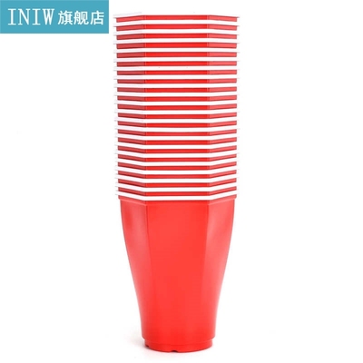 wedding ballons balloons Red Hex Mouth Mug with Ball Disposa