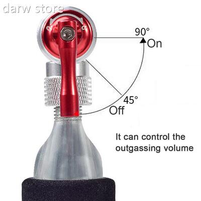 Portable Munotapin bike CO2 ciylinder ump Gas Nozzle1 Bcycle
