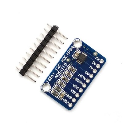 16 Bit I2C ADS1115 Module ADC 4 channel with Pro Gain Amplif
